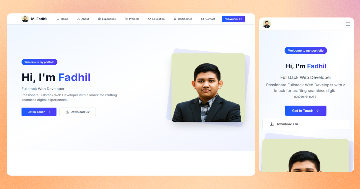 Muhammad Fadhil Dumbi — Fullstack Web Developer
